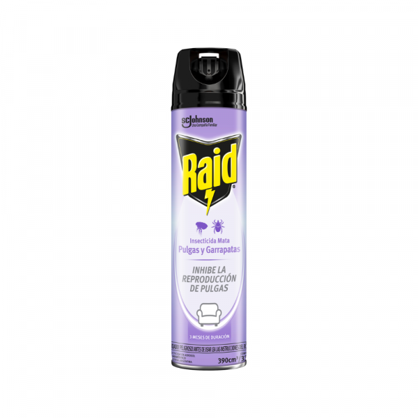 Insecticida Raid Mata Pulgas y Garrapatas 360 ml – Portal Distribuidora ...