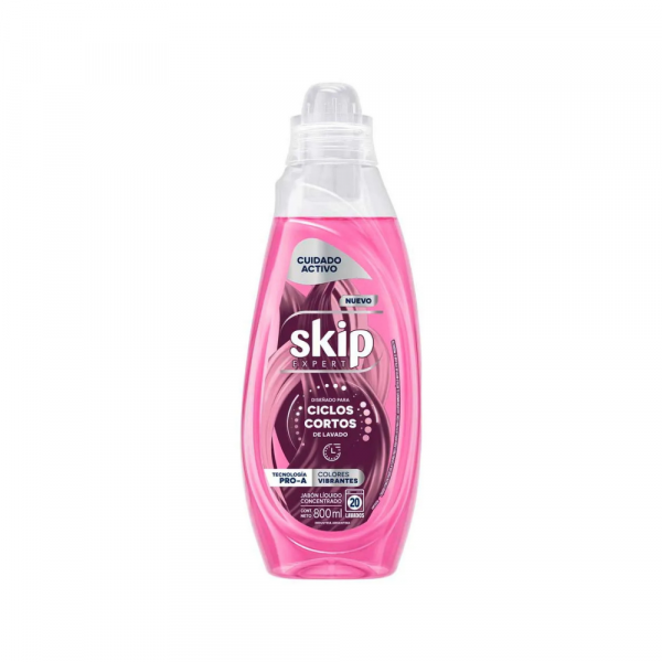 Jabón Skip Líquido Ciclo Corto Cuidado Activo 800 ml – Portal ...